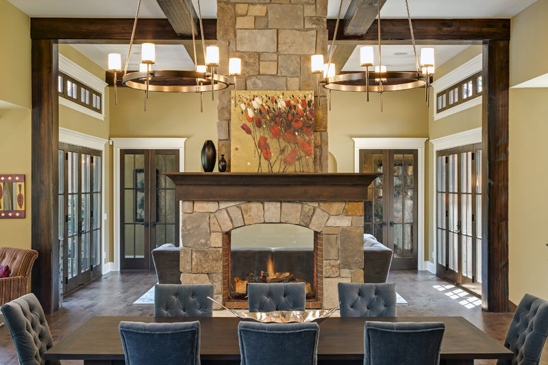 Escape See Through Fireplace - California Window & Fireplace